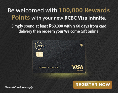 RCBC Visa Infinite Credit Card