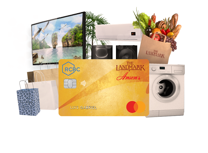 RCBC Landmark Credit Card & Ansons Card