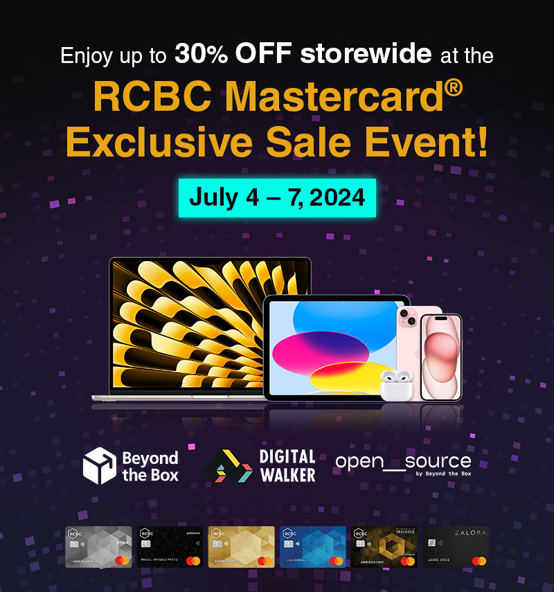Up to 30% OFF at the RCBC Mastercard® Exclusive Sale Event | RCBC ...
