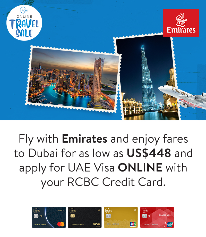Travel Sale: Special Fares to Dubai at Emirates | RCBC Credit Cards