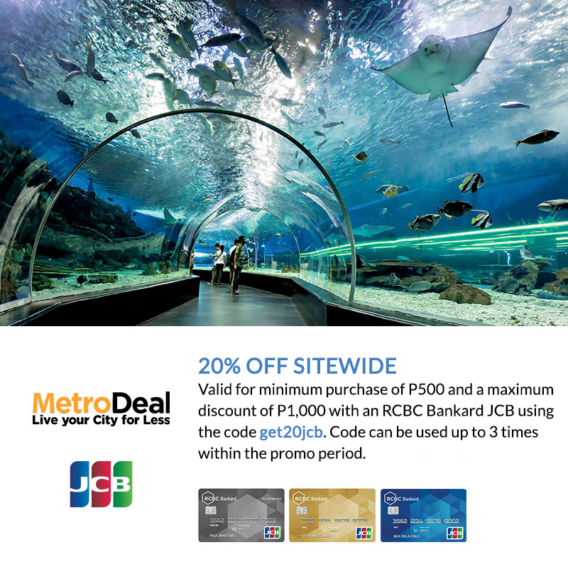 20% OFF at MetroDeal – RCBC Credit Card
