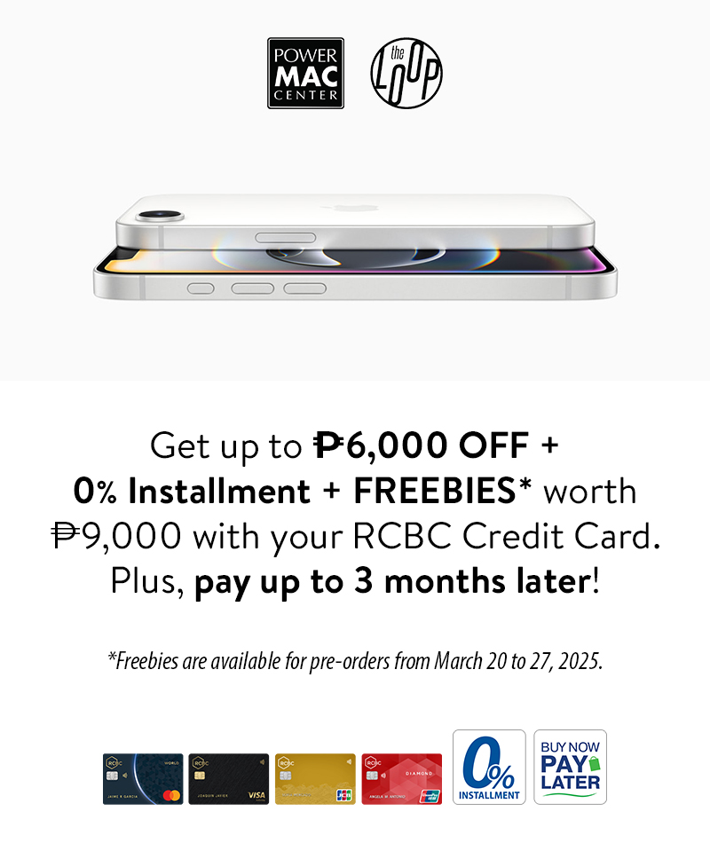 iPhone 16e Offer: Up to ₱6,000 OFF + 0% Installment at Power Mac Center ...