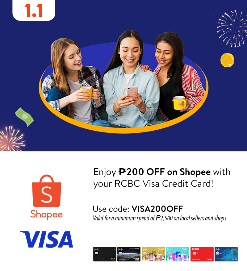 ₱200 OFF on Shopee