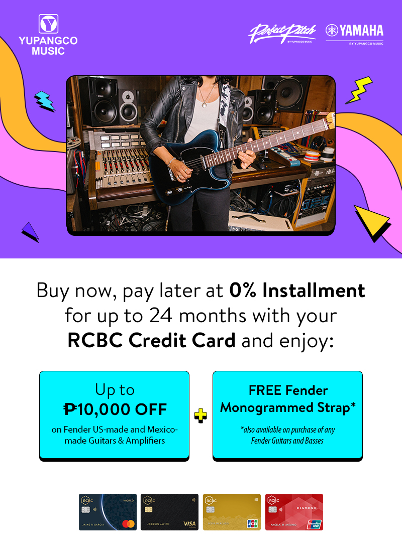 Up to ₱10,000 OFF + FREEBIE + 0% Installment at Yupangco Music and ...